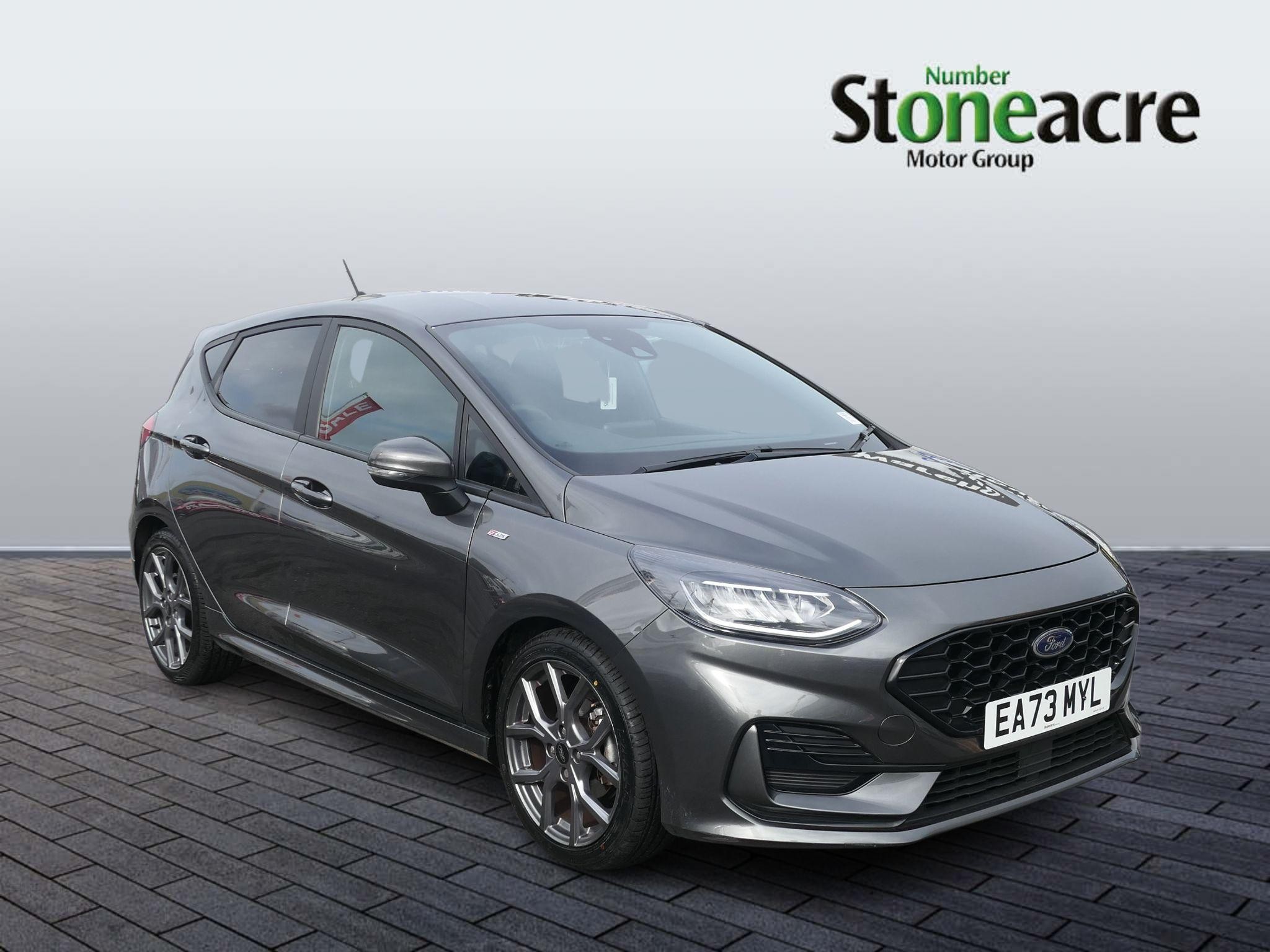 Used Ford Fiesta 1.0T EcoBoost MHEV ST-Line Hatchback 5dr Petrol Hybrid ...